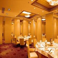 China 65mm Panel Movable Partition With Aluminum Frame Single Double Door for sale
