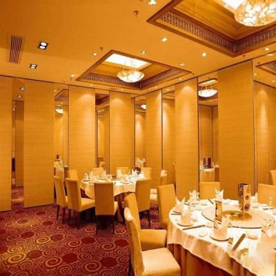 China 65mm Panel Movable Partition With Aluminum Frame Single Double Door for sale