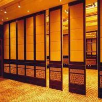 China 65mm Panel Movable Partition With Aluminum Frame Single Double Door for sale