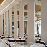 China 500-1200mm Movable Divider Panels With Top Hung Suspension for sale