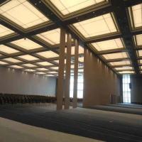 China Sound Insulation Movable Partition With Single Door Aluminum Frame for sale