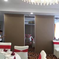 China Soundproof Movable Restaurant Partitions 65mm 85mm 100mm for sale