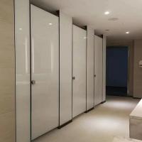 China Phenolic Compact Laminate Toilet Partition 1220x2440mm HPL Toilet Cubicle Walls 12mm for sale