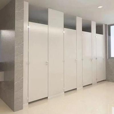 China Phenolic Compact Laminate Toilet Partition 1220x2440mm HPL Toilet Cubicle Walls 12mm for sale