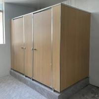 China Steel Toilet Partition Wall Phenolic Compact Laminate for sale