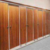 China 1510x2440mm HPL Toilet Room Partition 12mm Phenolic Compact Laminate for sale