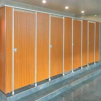 China 1510x2440mm HPL Toilet Room Partition 12mm Phenolic Compact Laminate for sale