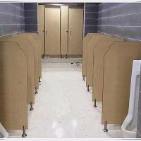 China HPL Toilet Partition 1220x2440mm 12mm Thickness Commercial Bathroom Stall for sale