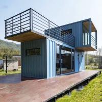 China Modern Creative Container Steel Living House 20ft 40ft for sale
