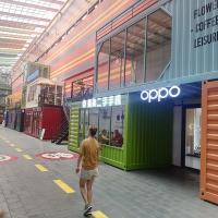 China Prefab Container House Steel Structure Portable Villa 6055x2435x2896mm 220V for sale