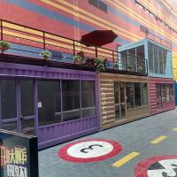 China Prefab Container House Steel Structure Portable Villa 6055x2435x2896mm 220V for sale