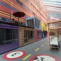 China Custom Creative Steel Container Living Solutions 20ft 40ft for sale