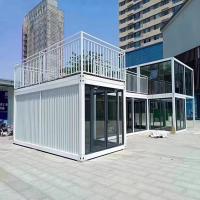 China Construction Solution Prefab Container House 20ft 40ft For Living House for sale