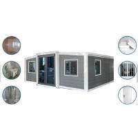 China Prefabricated Expandable Container House 3 Bedroom 5850x6300mm ISO9001 for sale