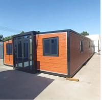 China 40ft Luxury Expandable Shipping Container House Steel Construction ISO9001 CE 2800kg for sale