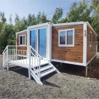 China 40ft Luxury Expandable Shipping Container House Steel Construction ISO9001 CE 2800kg for sale