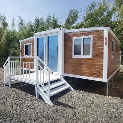 China 40ft Luxury Expandable Shipping Container House Steel Construction ISO9001 CE 2800kg for sale