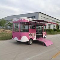 China Modular Mobile Food Truck 3800x2130x2500mm 110V-380V Custom Booth for sale