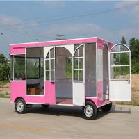 China Modular Mobile Food Truck 3800x2130x2500mm 110V-380V Custom Booth for sale