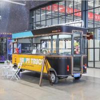 China Customized Mobile Food Truck with BBQ Grill 500x194x238cm CE ISO for sale