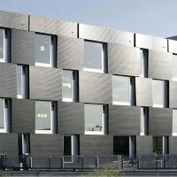 China Aluminum Composite Curtain Wall Perforated Cladding Panels 2.0mm-6.0mm Thickness Fireproof for sale