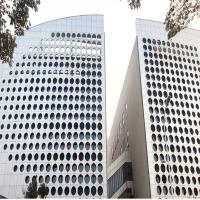 China Cladding Aluminum Composite Curtain Wall Coating Perforated Exterior Metal Material Building Facade for sale