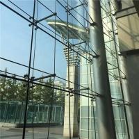 China Structural Glazing Point Supported Glass Curtain Wall Spider Glass Curtain Wall System for sale