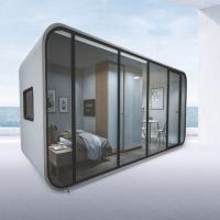 China Apple Cabin Capsule Home Prefab House Mobile Cabin Space Capsule Tiny Cabin for sale