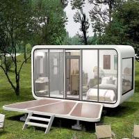 China Apple Cabin Capsule Home Prefab House Mobile Cabin Space Capsule Tiny Cabin for sale