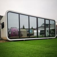 China Apple Cabin Capsule Home Prefab House Mobile Cabin Space Capsule Tiny Cabin for sale