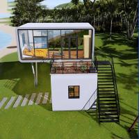 China Prefabricated Container House 12.5m² Steel Structure Modern Modular Home for Hotel Use for sale
