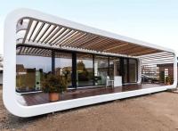 China High-performance Metallic Fluorocarbon Paint Top Apple Cabin House For Insulation for sale