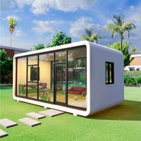 China Prefabricated Space Capsule Apple Cabin Office Modular Steel Structure Building 30ft for sale