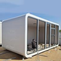 China Prefab Detachable Container House Apple Capsule Office Tiny Cabin Indoor Apple Cabin for sale