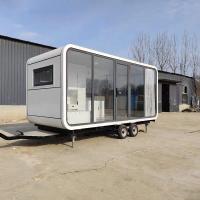 China Space Capsule Aluminum Cabin House for Overnight Traveller 2-4 Person for sale