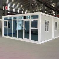 China Prefabricated Steel Structure House Prefab customized Container House Moveable House Flat Pack Container Office Project for sale