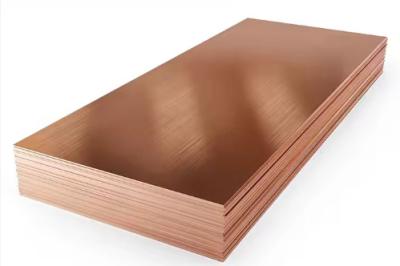 China Polished 99.9% Purity Copper Alloy Sheet 1mm 3mm 6mm 8mm Thickness for sale