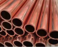 China 0.1mm-200mm Medical Gas Copper Pipe Custom Round Copper Tube Corrosion Resistant for sale