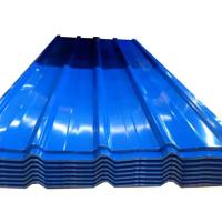 China PPGI Pre Painted Corrugated Steel Sheets 0.12mm-1.5mm 1000 Hour Salt Spray Resistance for sale