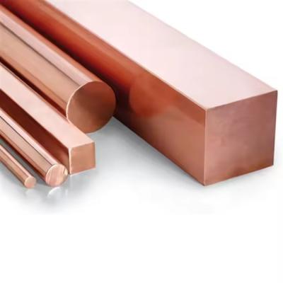 China C11000 Electrolytic Copper Rod Bar 3mm-150mm Dia For Electrical Components for sale