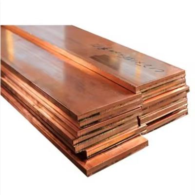 China High Tensile Solid Copper Round Bar 150MPa -400 MPa Strength For Automotive Bushings for sale
