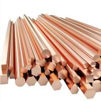 China Thermal Conductivity Copper Round Rod 0.5-5kg/M DIN 17672 Certified for sale
