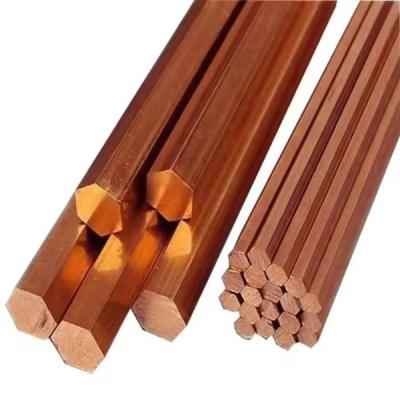 China High Intensity Solid Copper Rod 2mm-250mm Cold Drawn Non Magnetic for sale