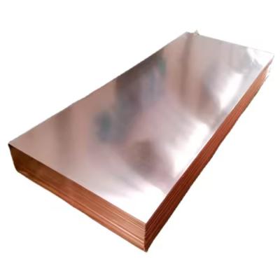 China C26000 C11000 Copper Sheet Plate 0.1mm-10mm Thickness ASTM B152 for sale