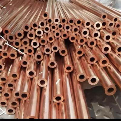 China Copper Round Pipe HVAC Applications - 3/4 Inch Size, High Thermal Conductivity, Wall Thickness 0.5mm, EN 1057 for sale