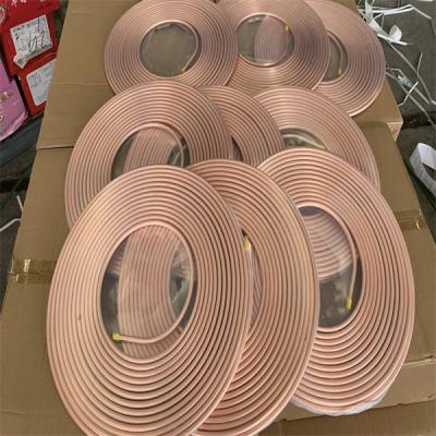 China Air conditioning Copper Round Pipe - 3/4 inch diameter, environmentally friendly, conductive, ASTM B88 specifications for sale