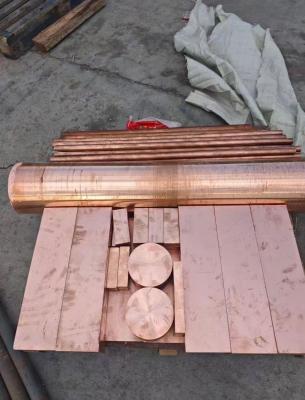 China Copper Round Rod - Corrosion Resistant, 1/2 Inch Diameter, for Marine and Mechanical Parts, Tensile Strength 890 MPa, ISO 9001 for sale