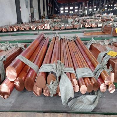 China Copper Round Rod - High Thermal Conductivity, 3/8 Inch to 2 Inch Sizes, for Heat Exchangers and Industrial Use, Meets ASTM B152 for sale