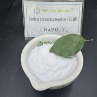 China Water Free SHMP Sodium Hexametaphosphate In Water CAS 10124-56-8 for sale