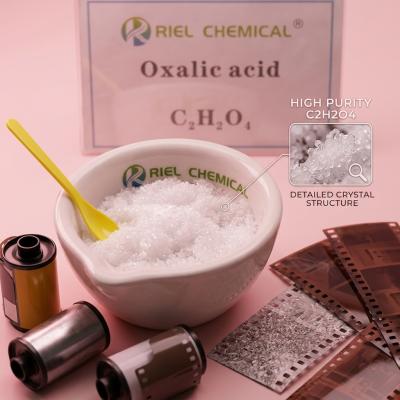 China Oxalic Acid 99.6% Photographic Grade Crystal Powder Developer Fixing Reagent for sale